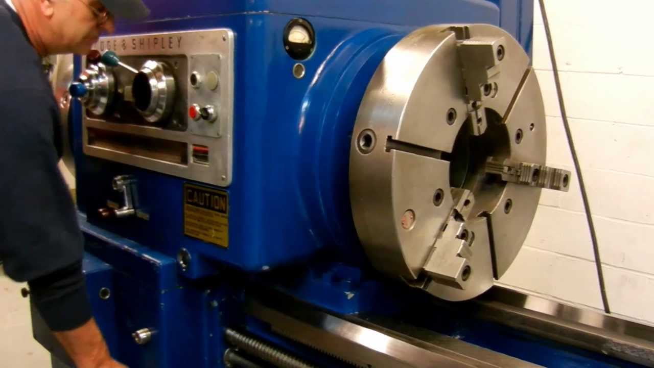 LODGE & SHIPLEY POWERTURN HOLLOW SPINDLE ENGINE LATHE - FOR SALE -631 ...