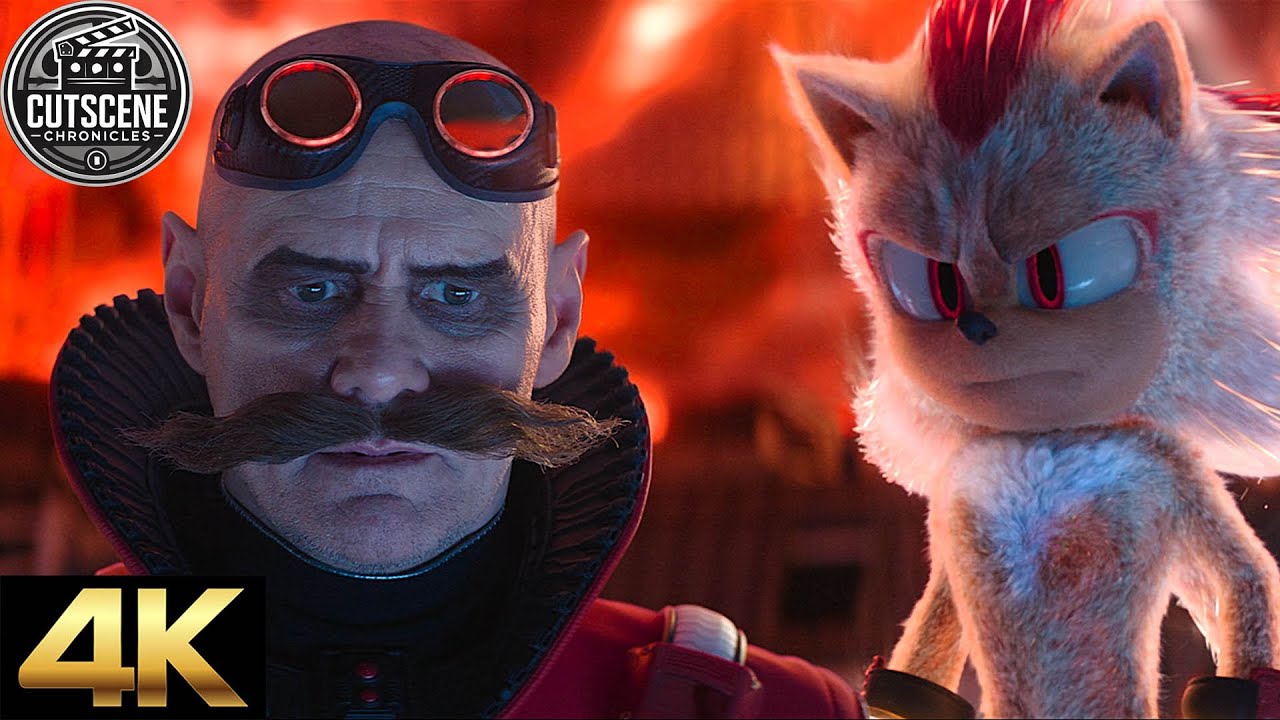 [4K UHD] Shadow And Robotnik's Ultimate Sacrifice Ending CUTSCENE ...