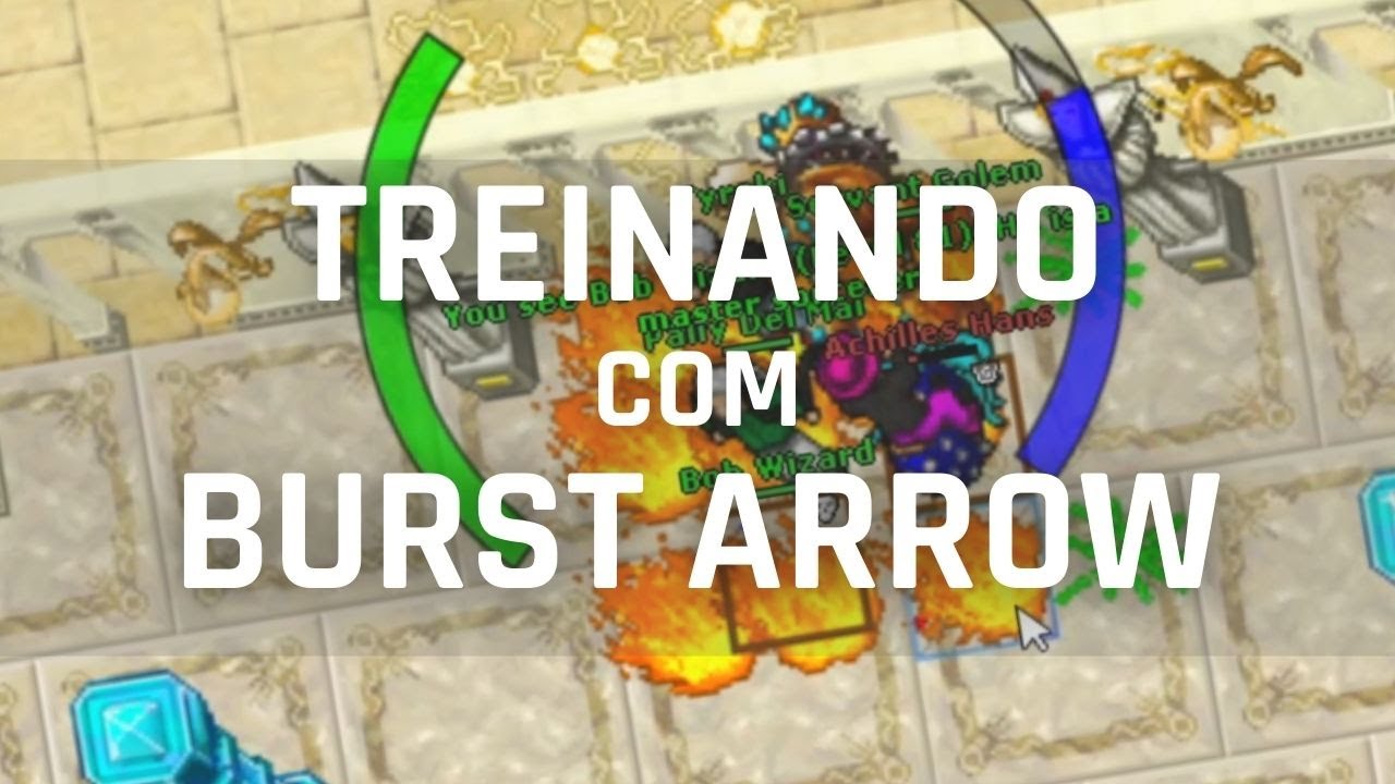 NÃO TREINE seu RP com BURST ARROW | TIBIA PK FEROBRA | TIBIA PK 2022 - YouTube