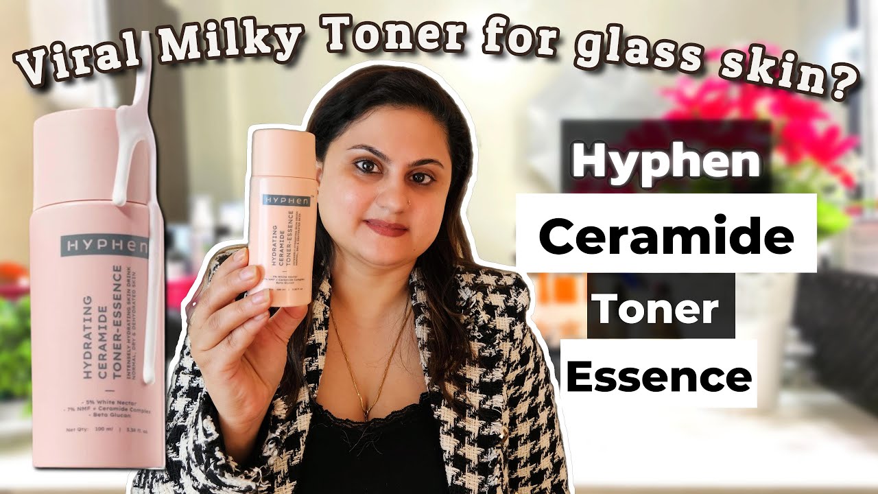 Hyphen Ceramide milky Toner Essence For Glass Skin | Best milky Toner ...