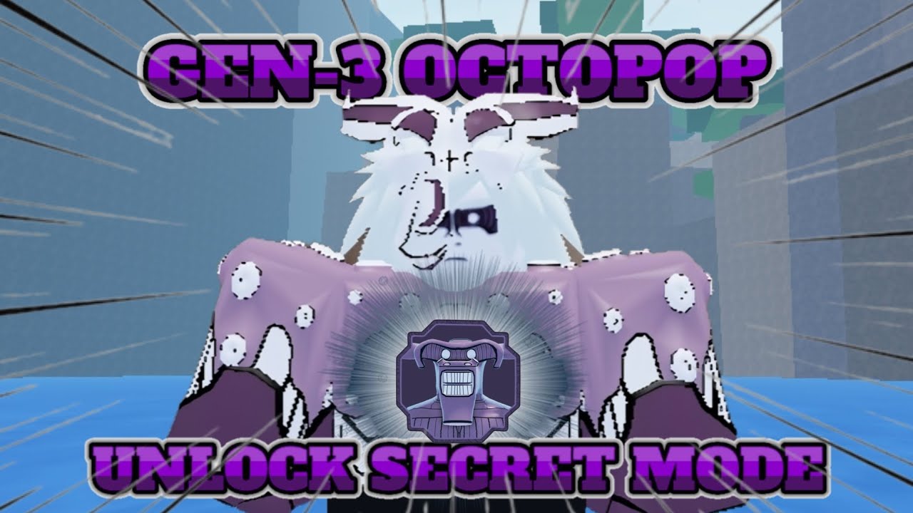 [New] Gen-3 octopop Full showcase and Unlock secret mode | Shindo life2 ...