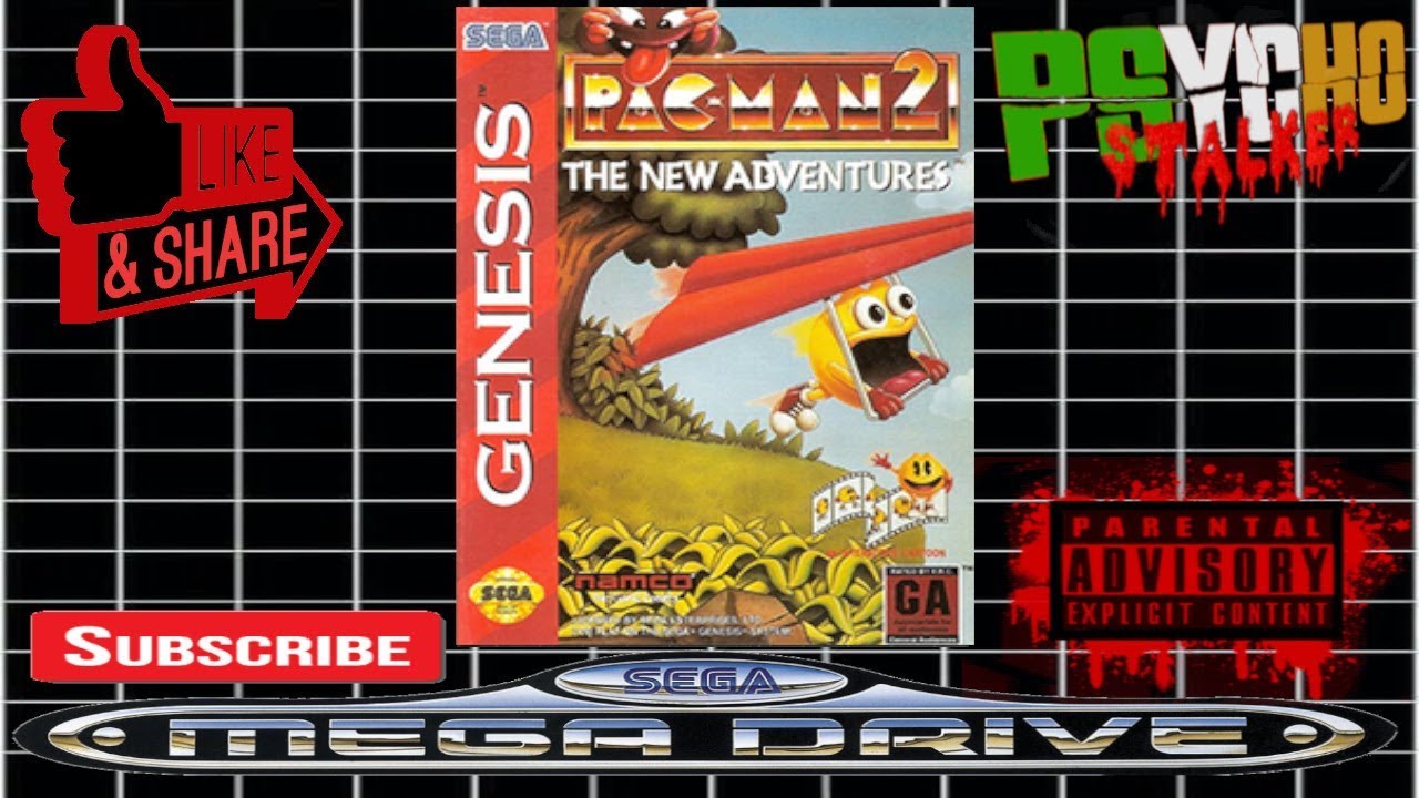PAC MAN THE NEW ADVENTURES | - SEGA MEGA DRIVE - GENESIS - YouTube