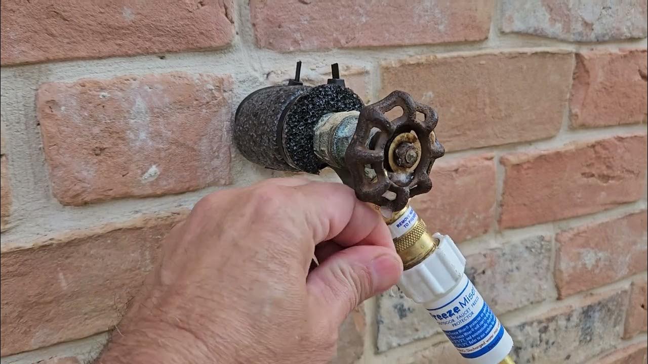 how to keep pipes from freezing and bursting and costing thousands to fix - YouTube