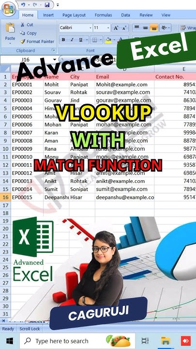 Use Excel 10x fast | vlookup with match to be 10x fast in excel | Advance excel Tricks #shorts ...