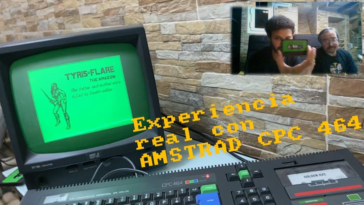 Experiencia real con AMSTRAD CPC 464 - YouTube