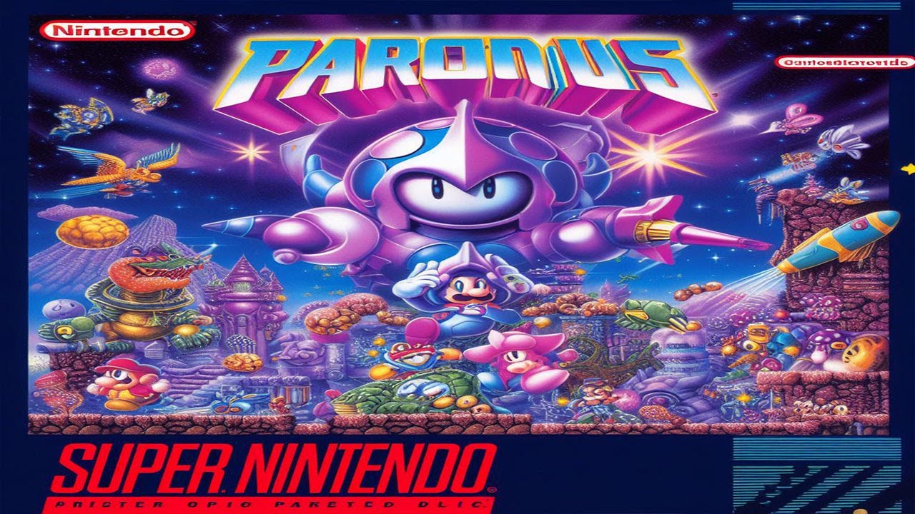 Parodius on Super Nintendo - Nostalgic Shmup Madness! (4K 60fps, No ...