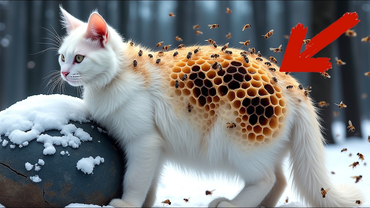 Rescue Mission in the Snow: Saving the Barnacle-Covered Cat - YouTube