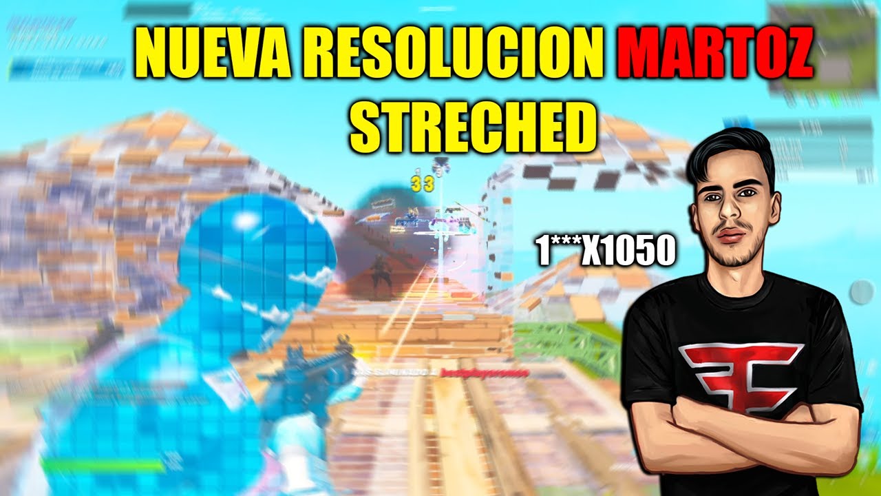 Cómo USAR la *NUEVA* resolución STRETCHED de MARTOZ en Fortnite ...