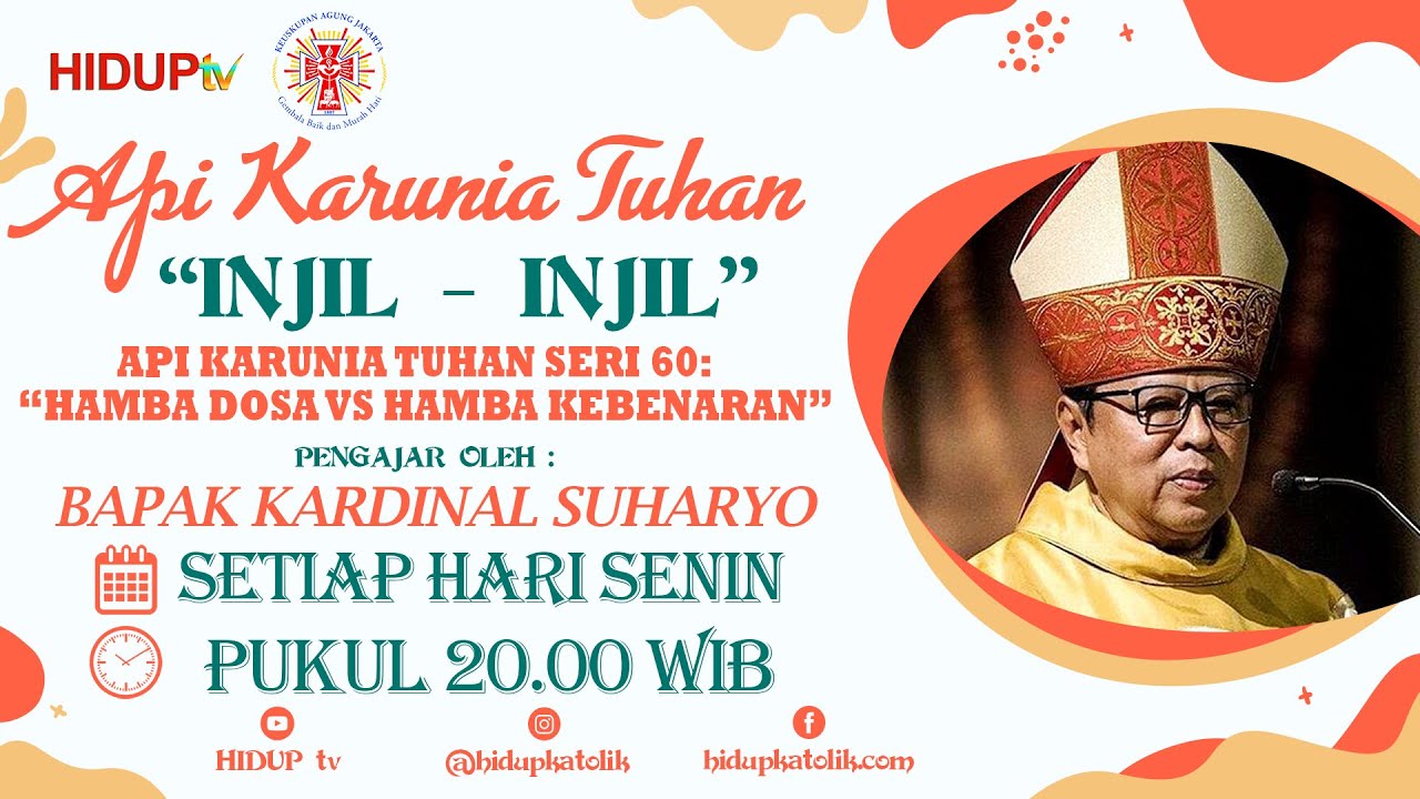 API KARUNIA TUHAN SERI 60: "HAMBA DOSA VS HAMBA KEBENARAN" - YouTube