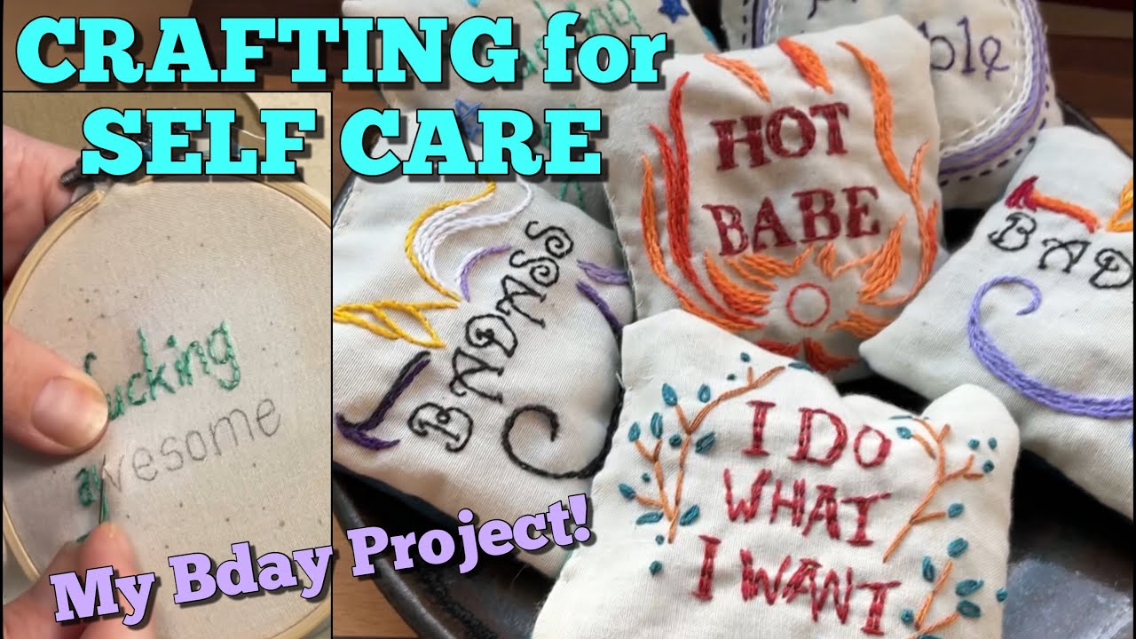 Stitching Snarky Inspirational Sachets | Hand Embroidery Design ...