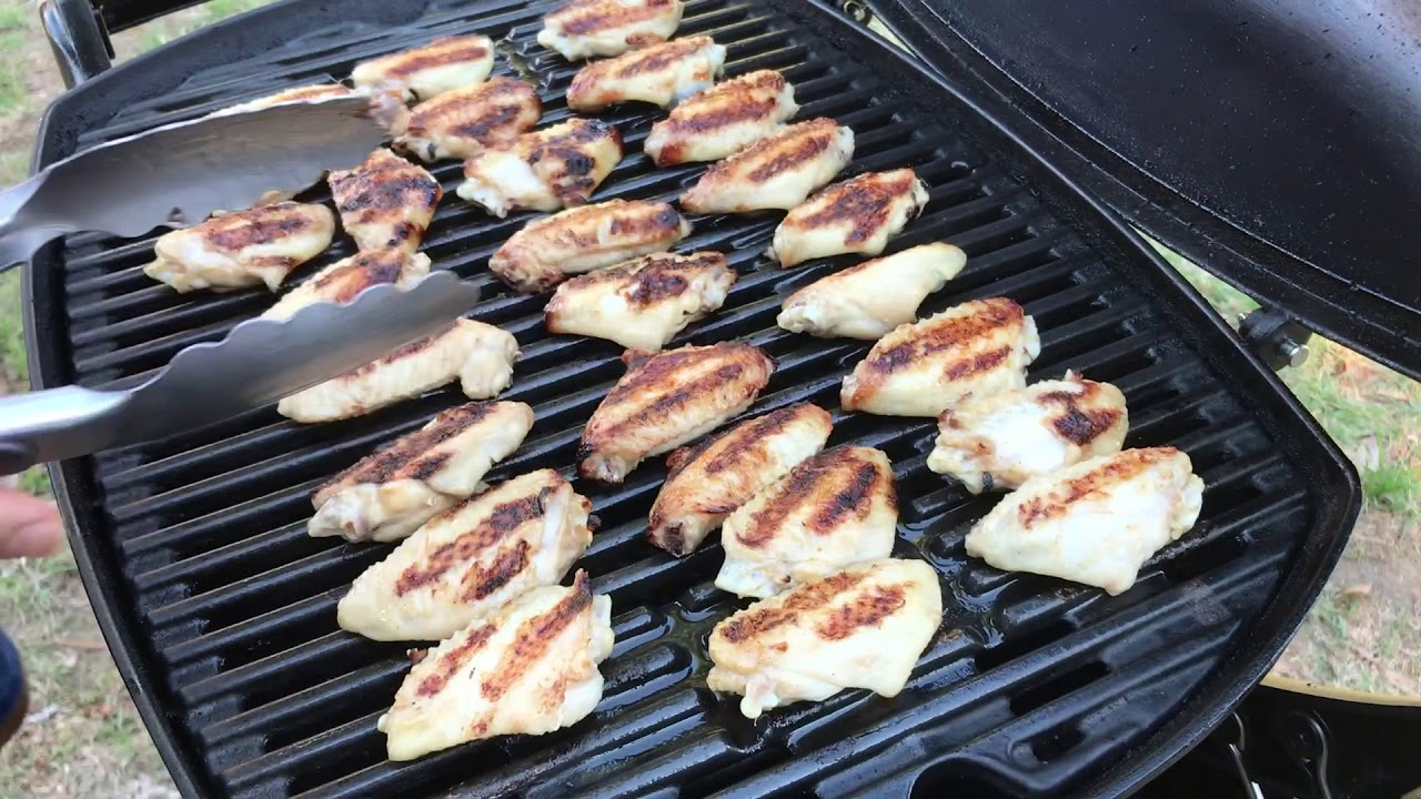Japanese Style Grilled Chicken Wingettes (Teba Shioyaki) - YouTube
