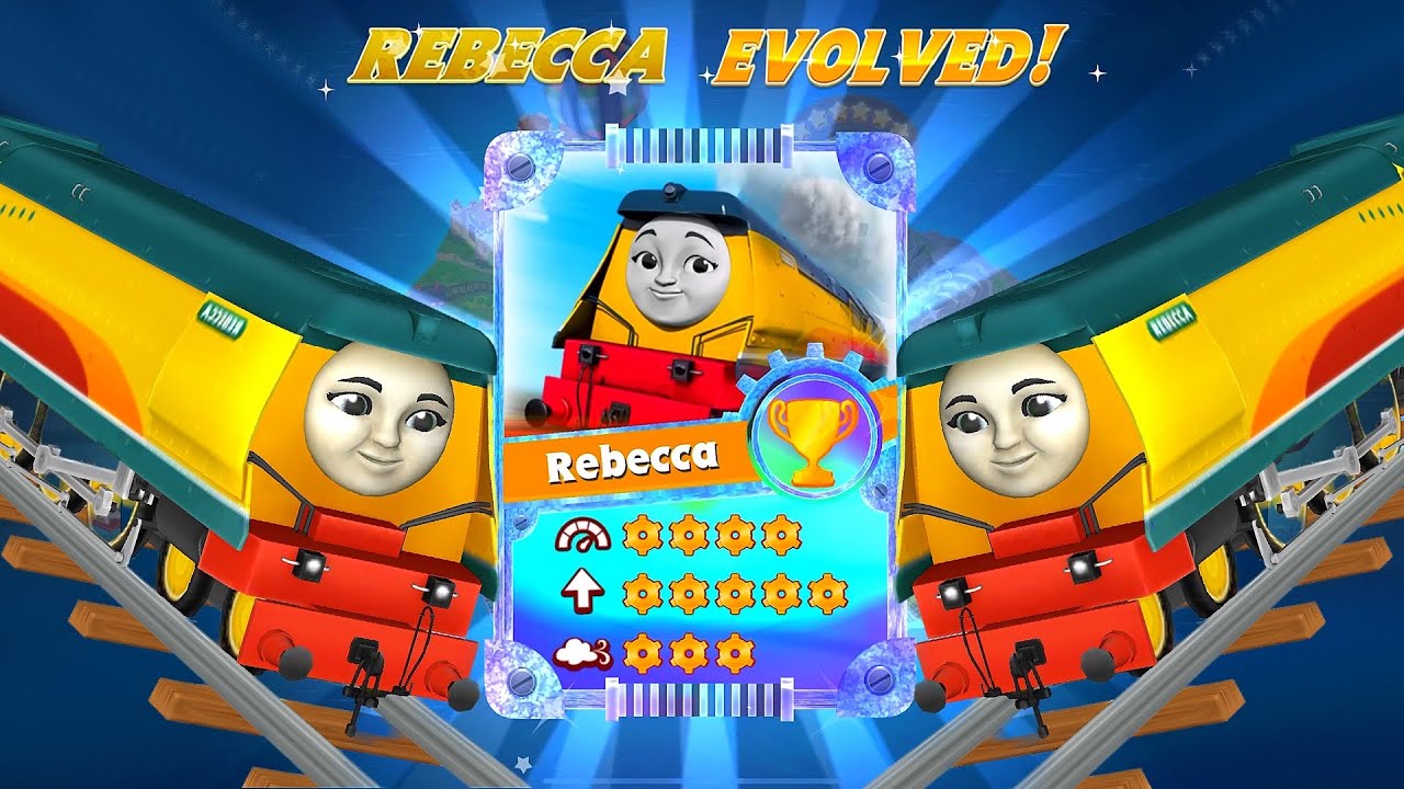 Rebecca train! Thomas & Friends: Go Go Thomas! Purchase all 20 trains ...