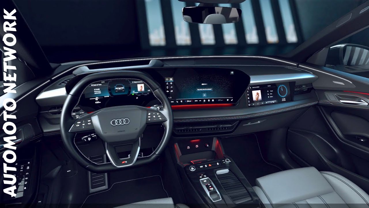 2025 Audi Q6 e-tron – New display operating concept - YouTube