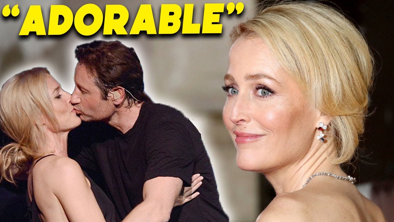 Gillian Anderson’s Cute And Funny Moments! - YouTube