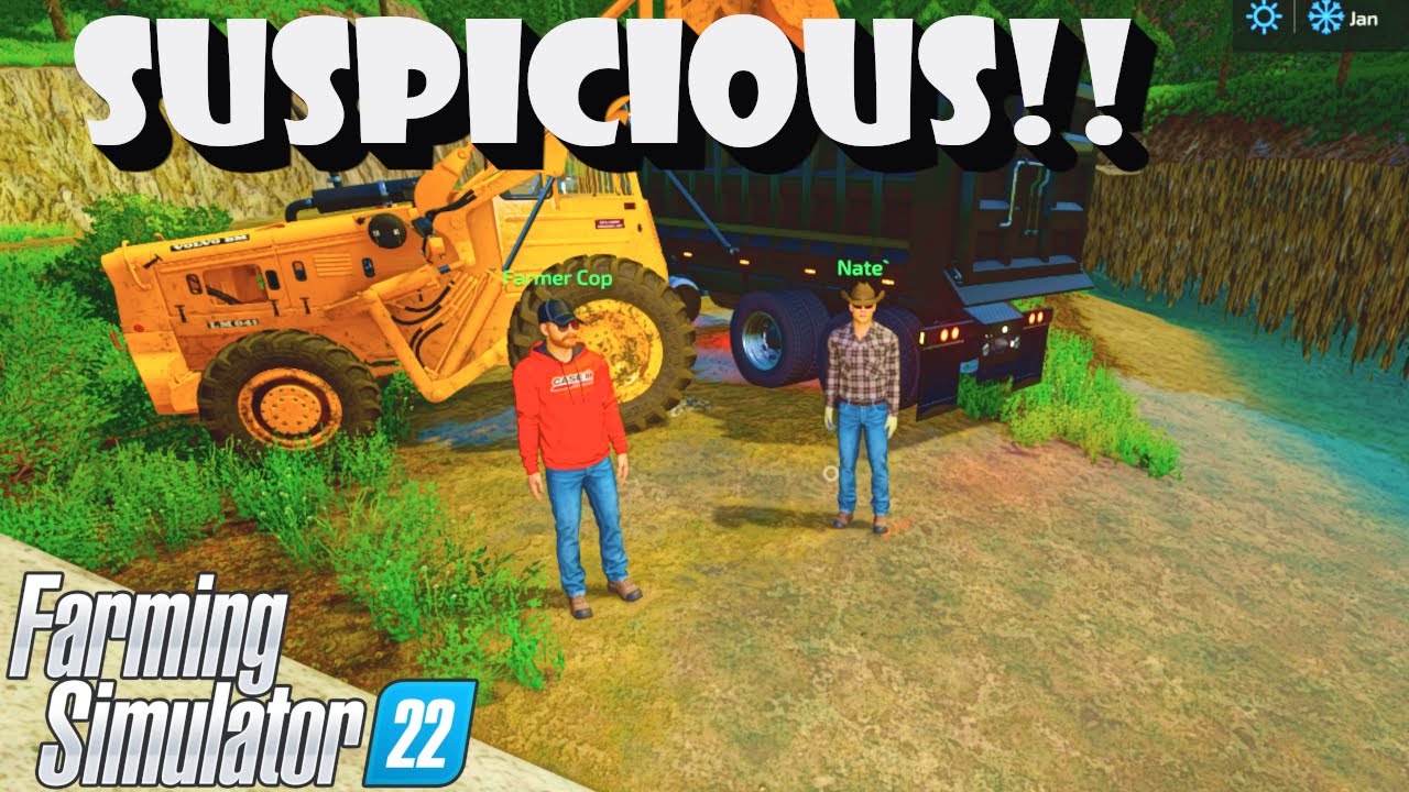 I LET FARMER COP DO WHAT?? ROGUE RIVER ROLEPLAY FS22 - YouTube