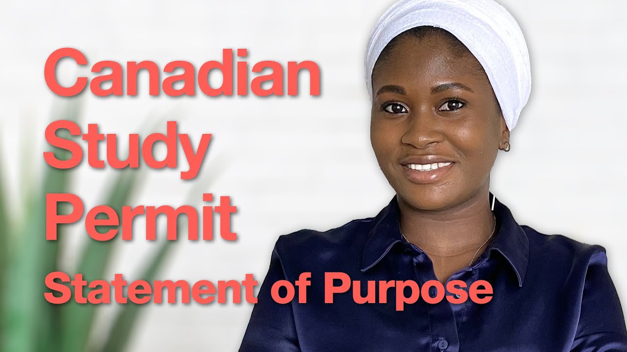 How to write a Statement of Purpose for a Canadian Study Permit ...