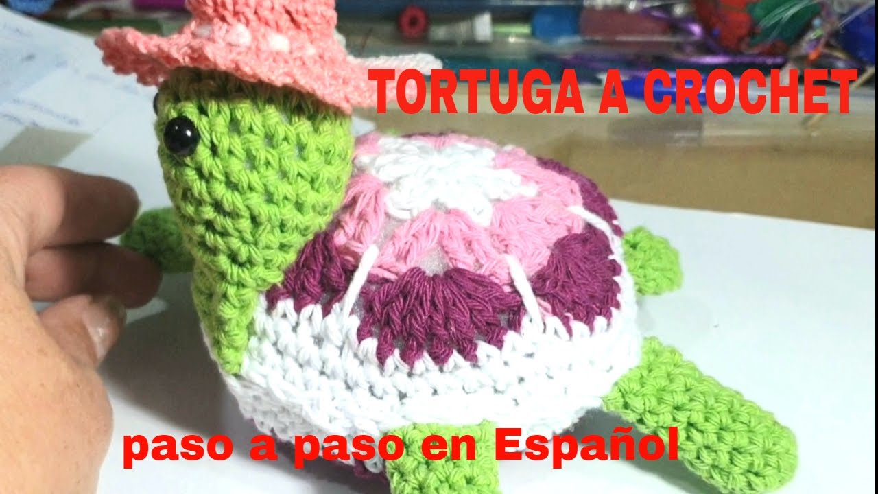 TORTUGA A CROCHET, PASO A PASO EN ESPAÑOL - YouTube