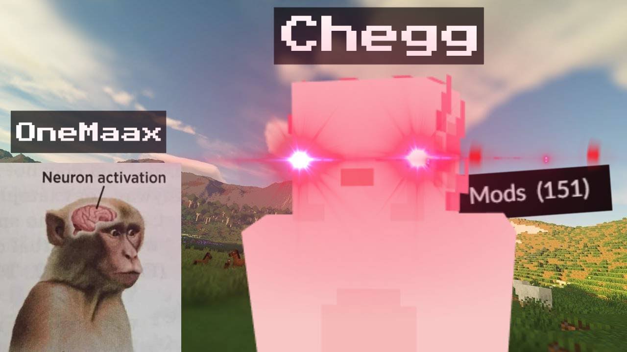 Chegg Started a Modded Minecraft Server... - YouTube
