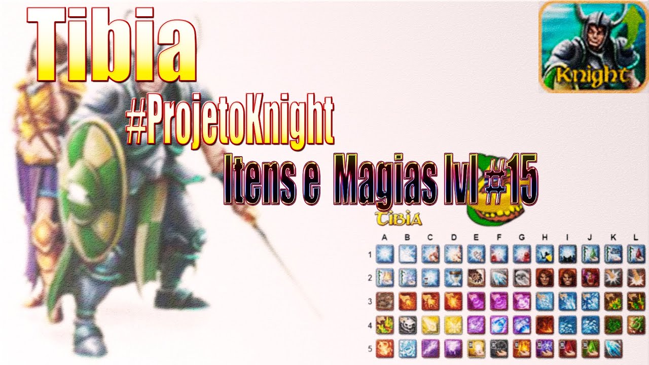 Tibia Knight: Dicas de itens e magias(level 15) - YouTube