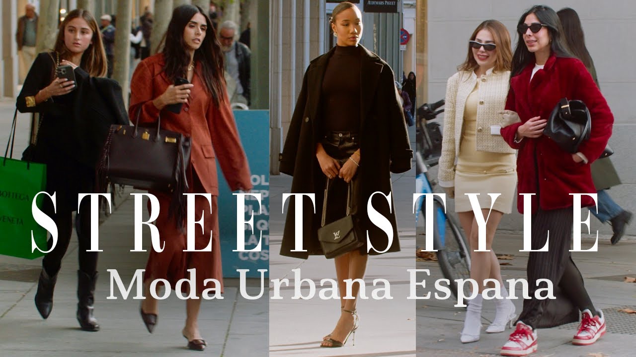 Unique Spanish Street Style: Beautiful People show Stunning Winter ...
