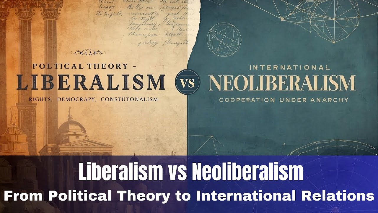 Liberalism vs Neoliberalism | From Political Theory to International ...