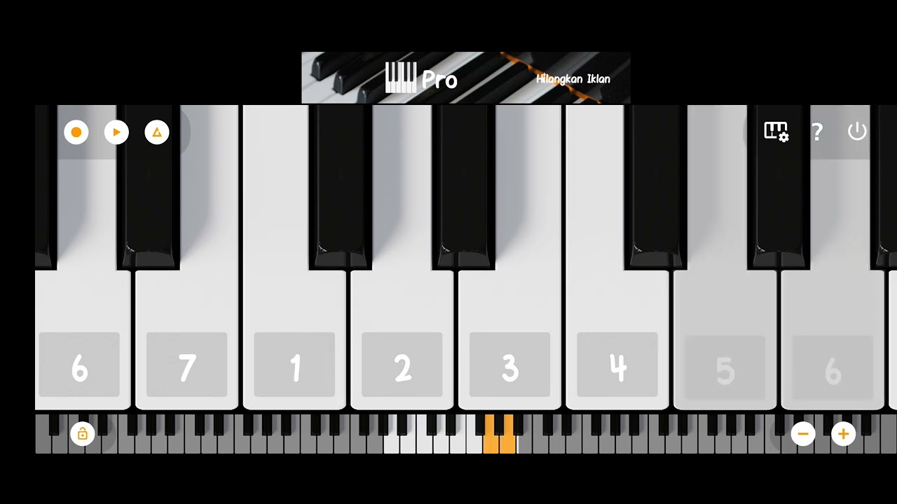bermain mini piano lite Basuri🎹 - YouTube