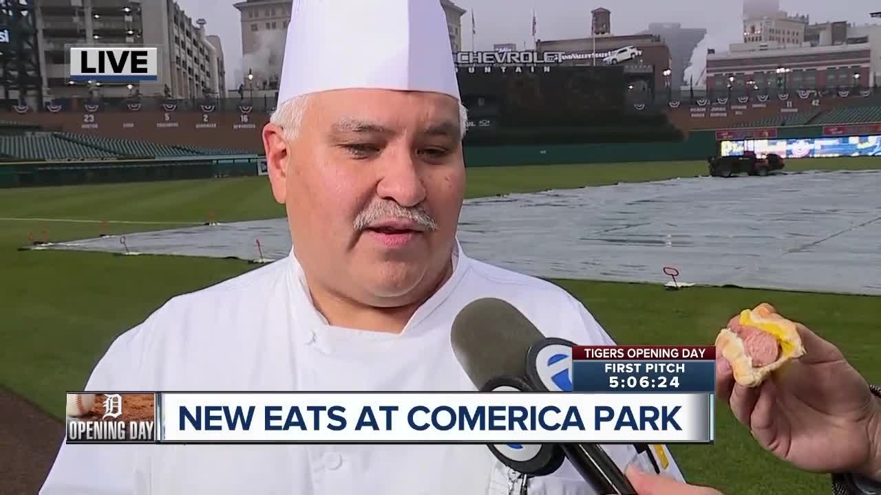 Comerica Park's Chef Mark delivers hot dogs to Channel 7's Opening Day ...