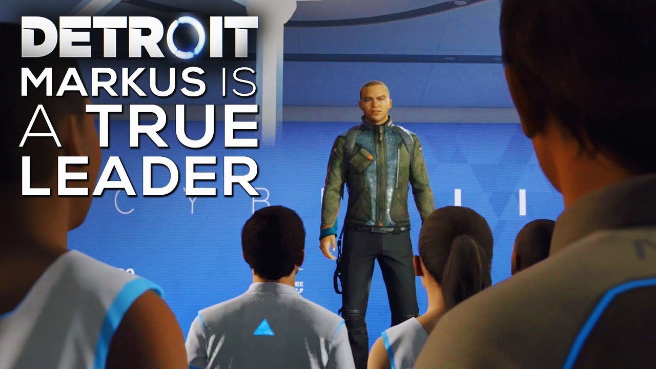Markus is a LEADER (Most Powerful Moments of Markus) - DETROIT BECOME ...