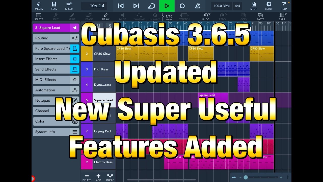 Cubasis 3.6.5 - Updated with Super Useful Features - Let's See What's ...