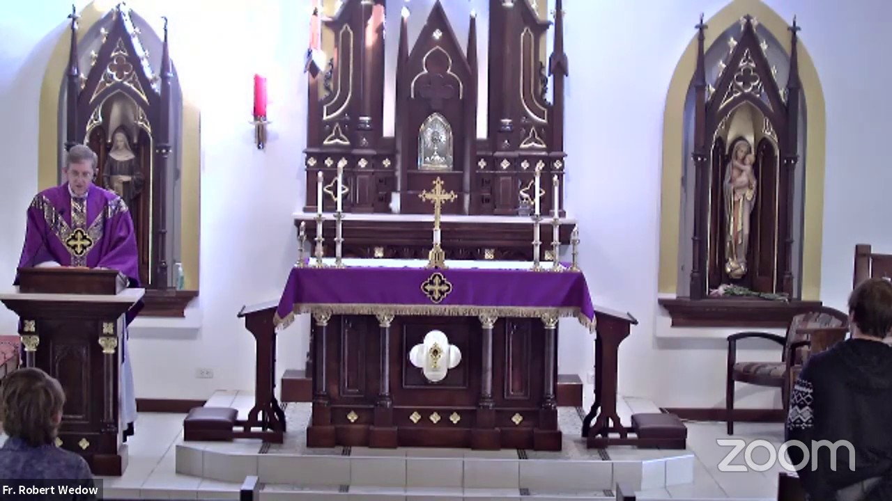 Sunday Private Mass: Lenten Week 5 - YouTube
