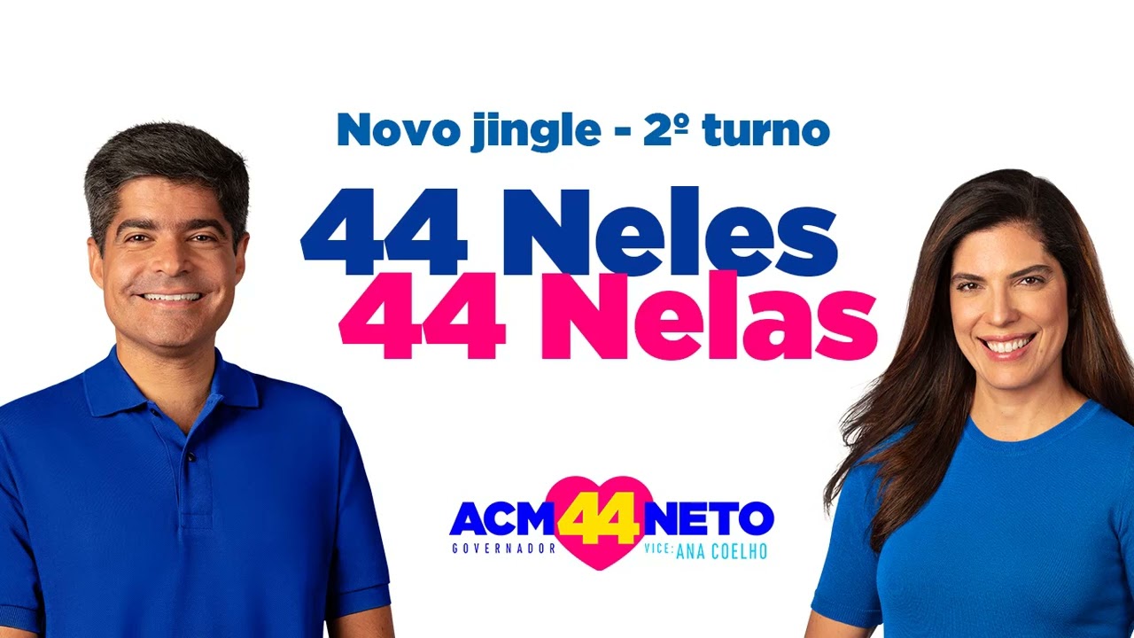 Jingle Novo Acm Neto 44 Neles Paródia Tchuco Tchuco Nela Youtube