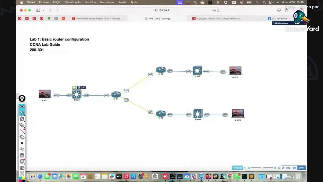 Lab 1: Basic router configuration - YouTube