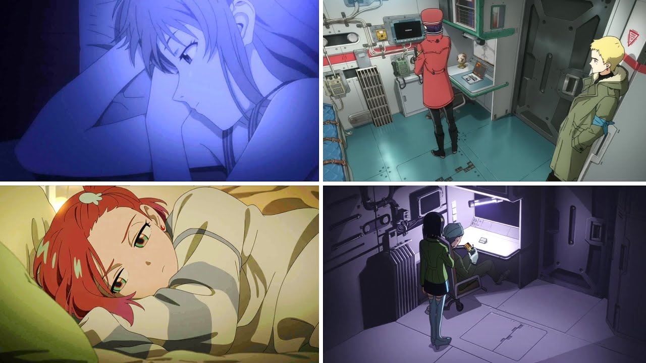 Wunder & Sodon Room (EVA VS GQuuuuuuX Gundam EP4 Comparison)[Evangelion ...