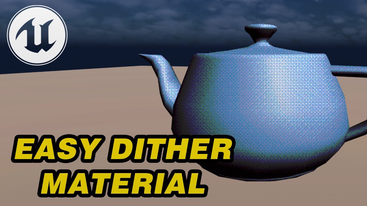 Dither Shader Material - Unreal Engine 5 - YouTube