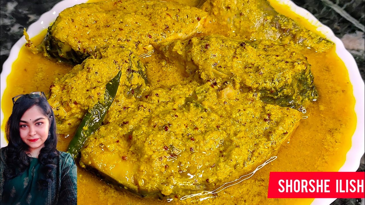 Shorshe Ilish Recipe, Bengali Style Hilsa Fish Recipe, Ilish Bhapa ...