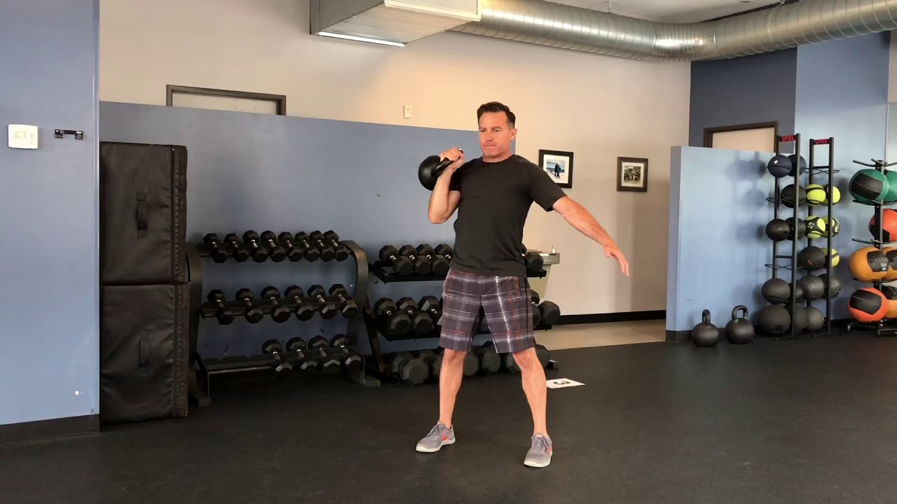 Kettlebell Snatch/Press Combo - YouTube