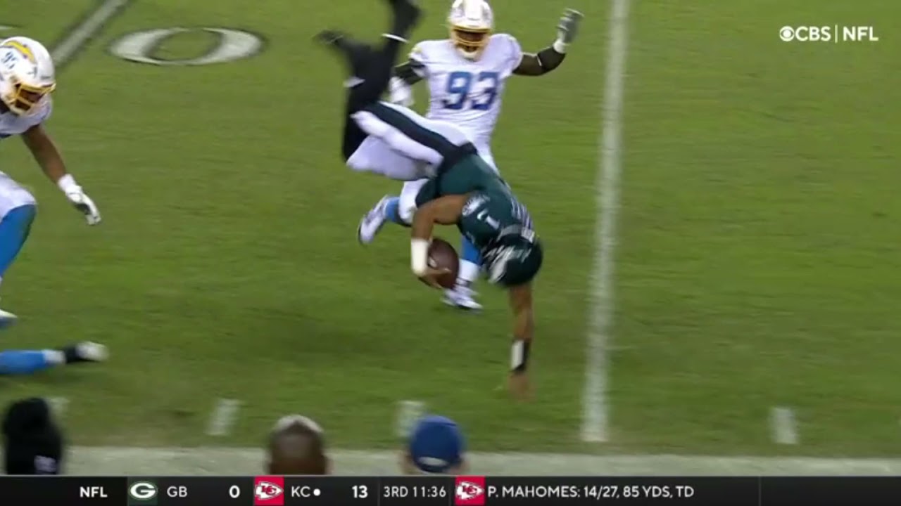 Jalen Hurts is FLYING - YouTube