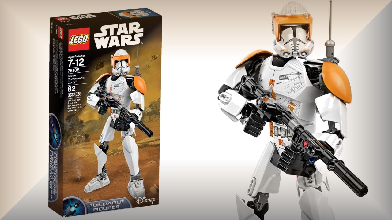 Лего Звездные войны 75108 Клон коммандер Коди - Star Wars Clone Cody ...