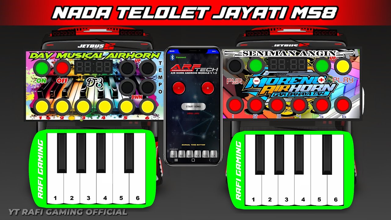 Nada Telolet Jayati Versi Ms8 X D3 & Arf Tech Nada Viral!!!... - YouTube