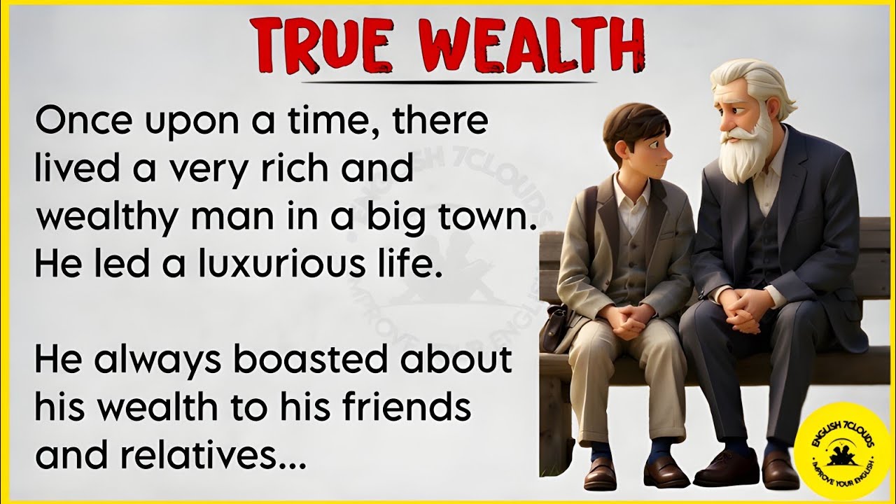 True Wealth:- Improve your English | Very Interesting Story | Learn ...
