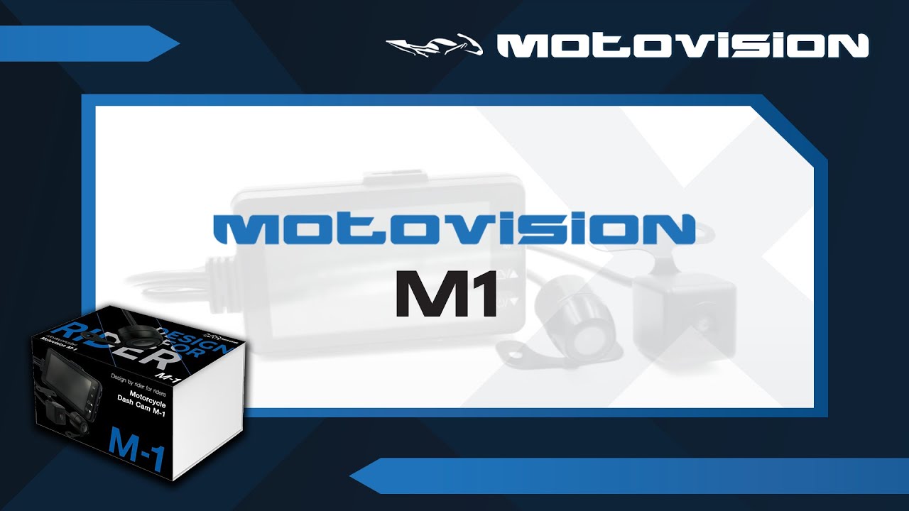 กล้องมอเตอร์ไซค์ Motovision M1 - YouTube