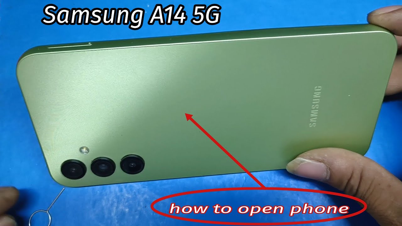 Samsung A14 5G Open Back panel || how to open phone || #mobile # ...