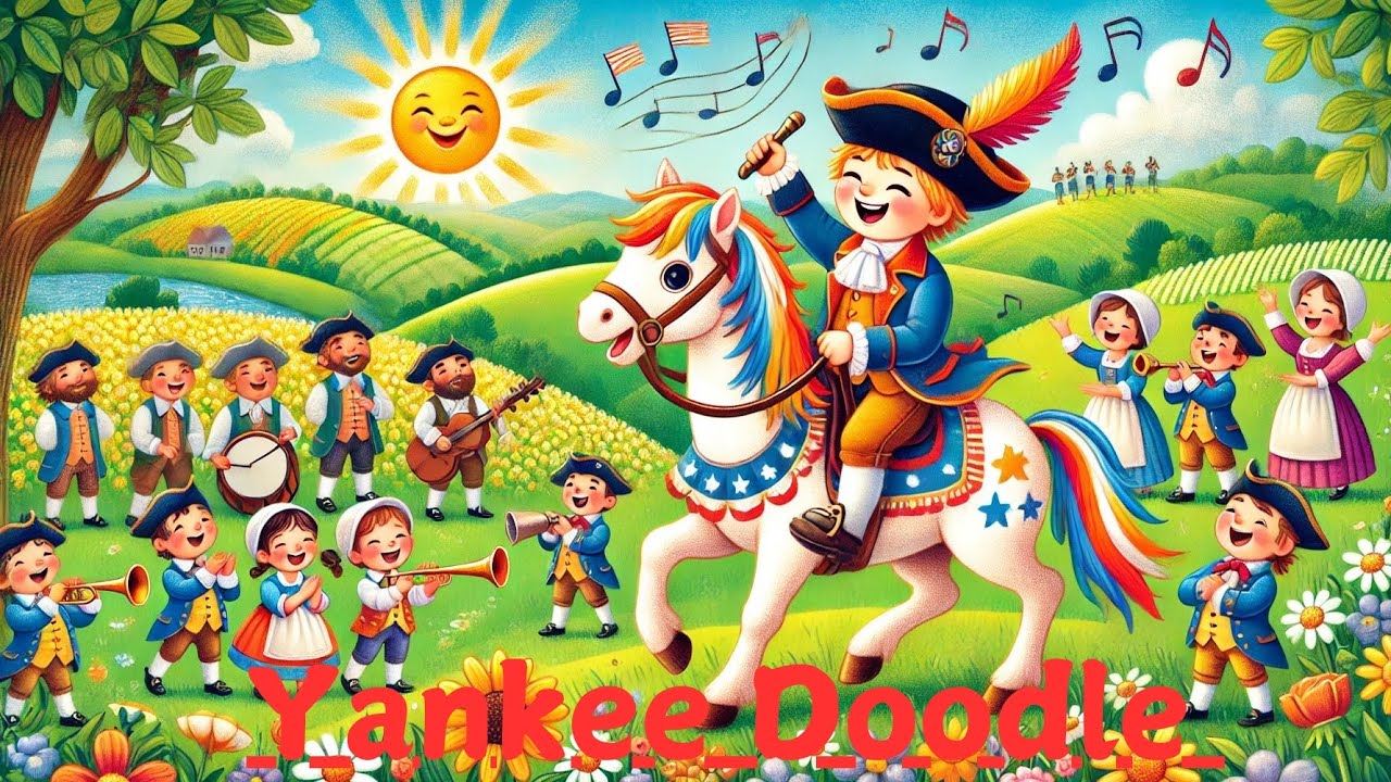 Yankee Doodle || kids songs & Nursery Rhymes || children song Yankee ...