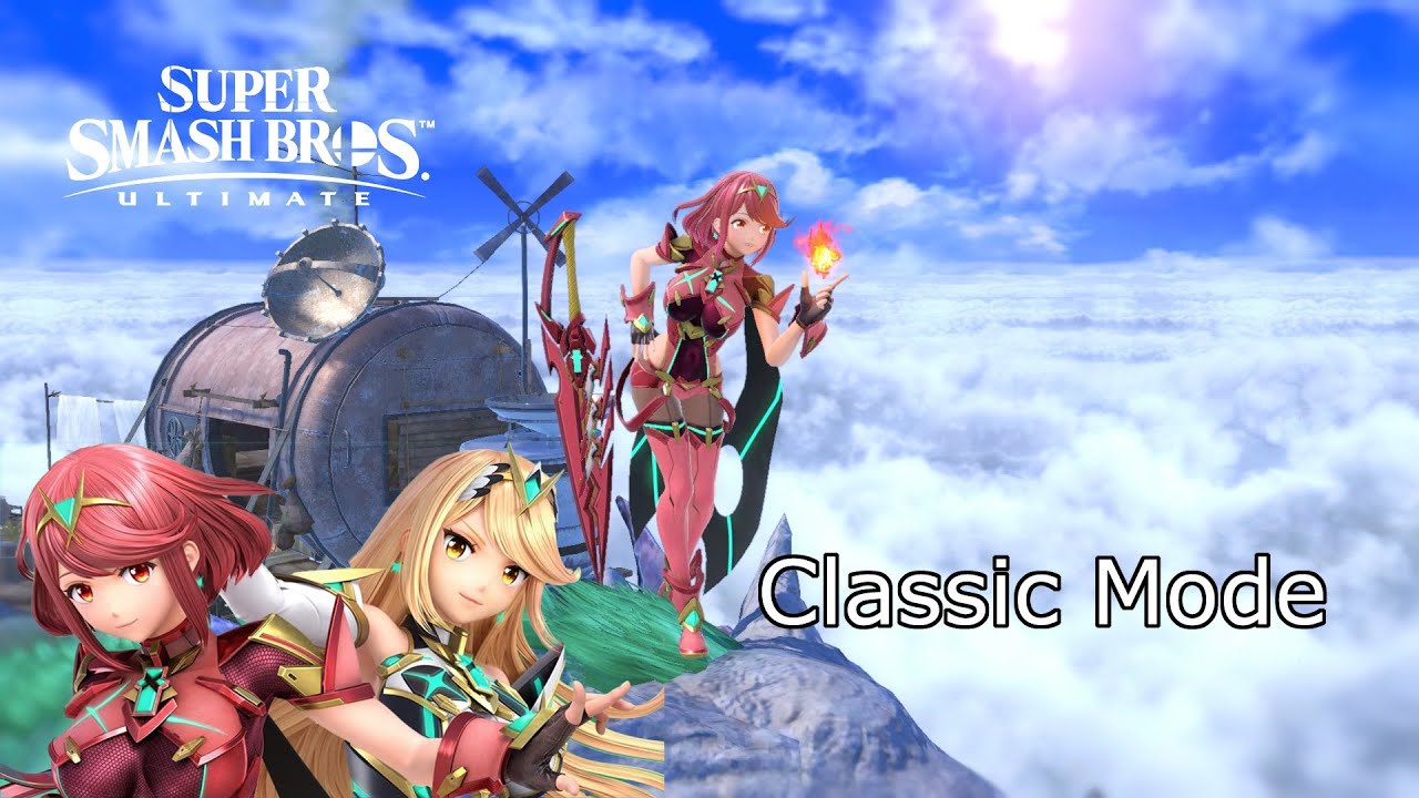 Super Smash Bros Ultimate: Pyra/Mythra Classic Mode - YouTube
