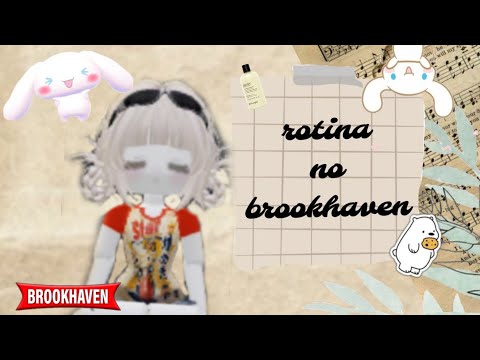 ꒰⁠⑅⁠ᵕ⁠༚⁠ᵕ⁠꒱⁠˖⁠♡mostrando minha rotina no brookhaven