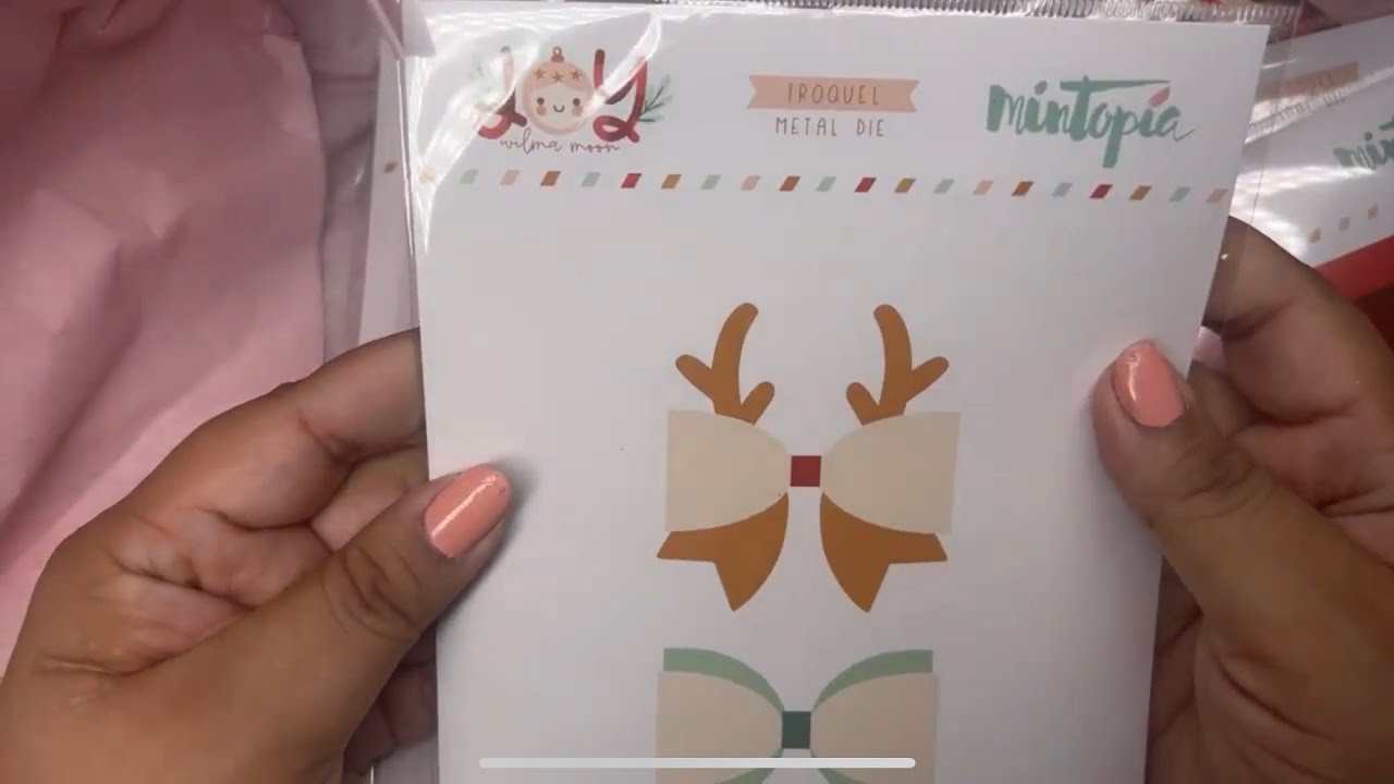 New Mintopia Joy Dies | Crafty Haul and Happy Mail - YouTube