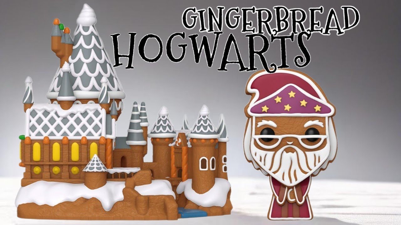 Gingerbread Albus Dumbledore & Hogwarts 42 (Harry Potter) Wizarding ...