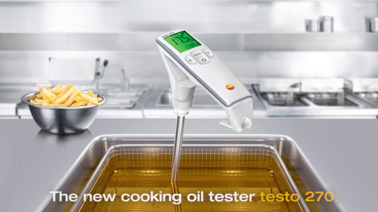 testo 270 Cooking Oil Tester - YouTube