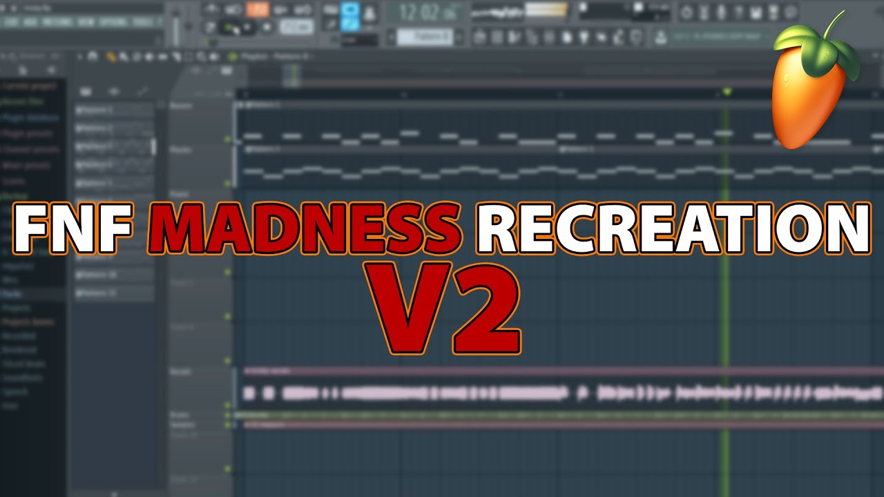 FNF Madness FL Studio Recreation - Tricky Mod! V2 + Instrumental - YouTube