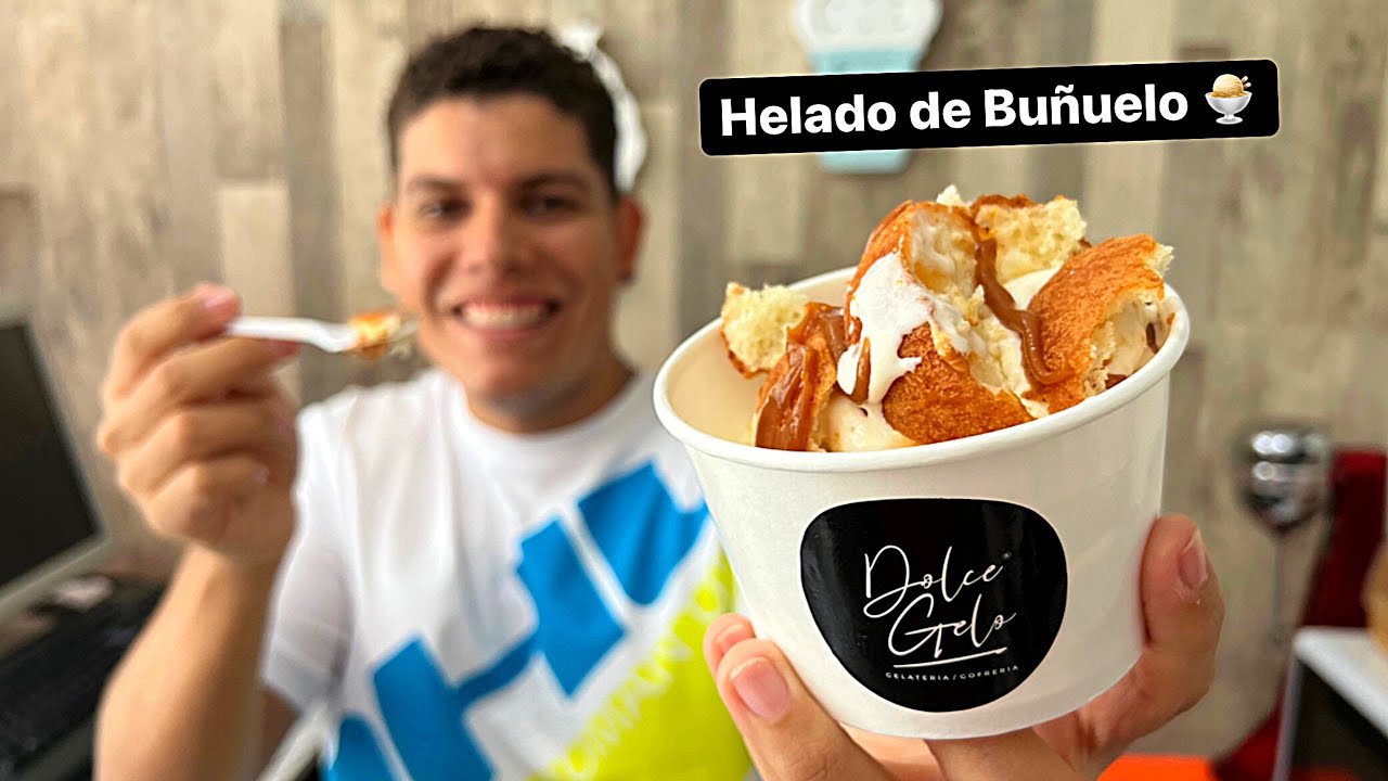Encontré un HELADO de BUÑUELO en Barranquilla 😱 De chocorramo y ...